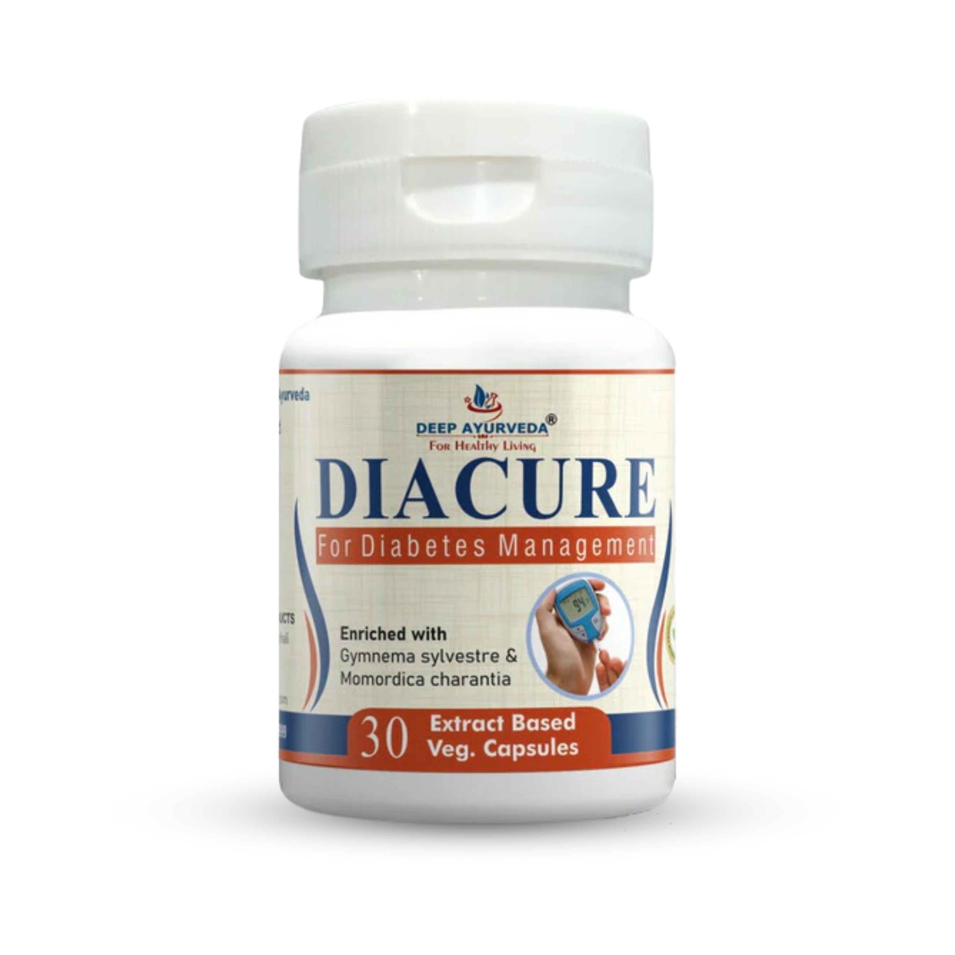 Plant-Based Diacure Capsule | Vegan Formula for Lowering Blood Glucose