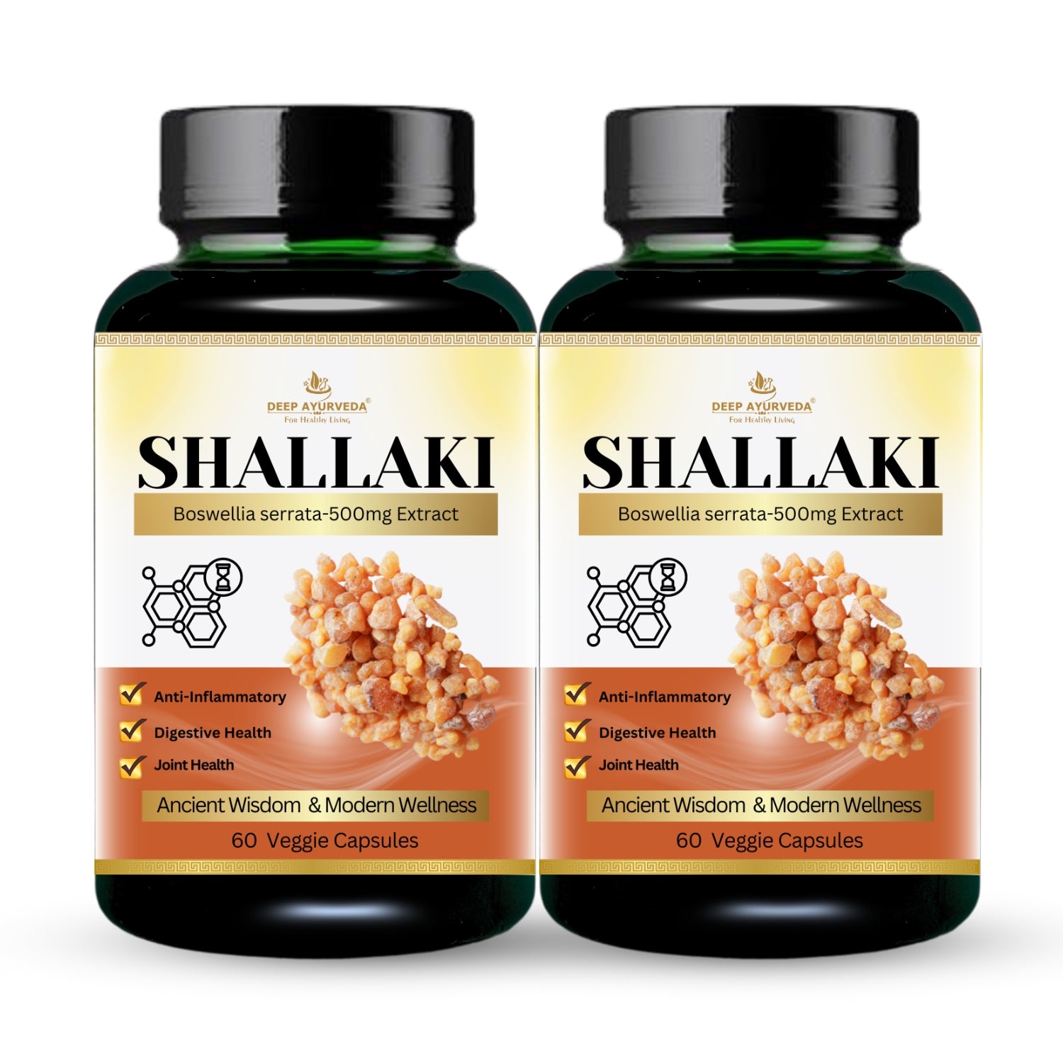 Shallaki ( Boswellia serrata ) Extract Vegan Capsule | Bone Health